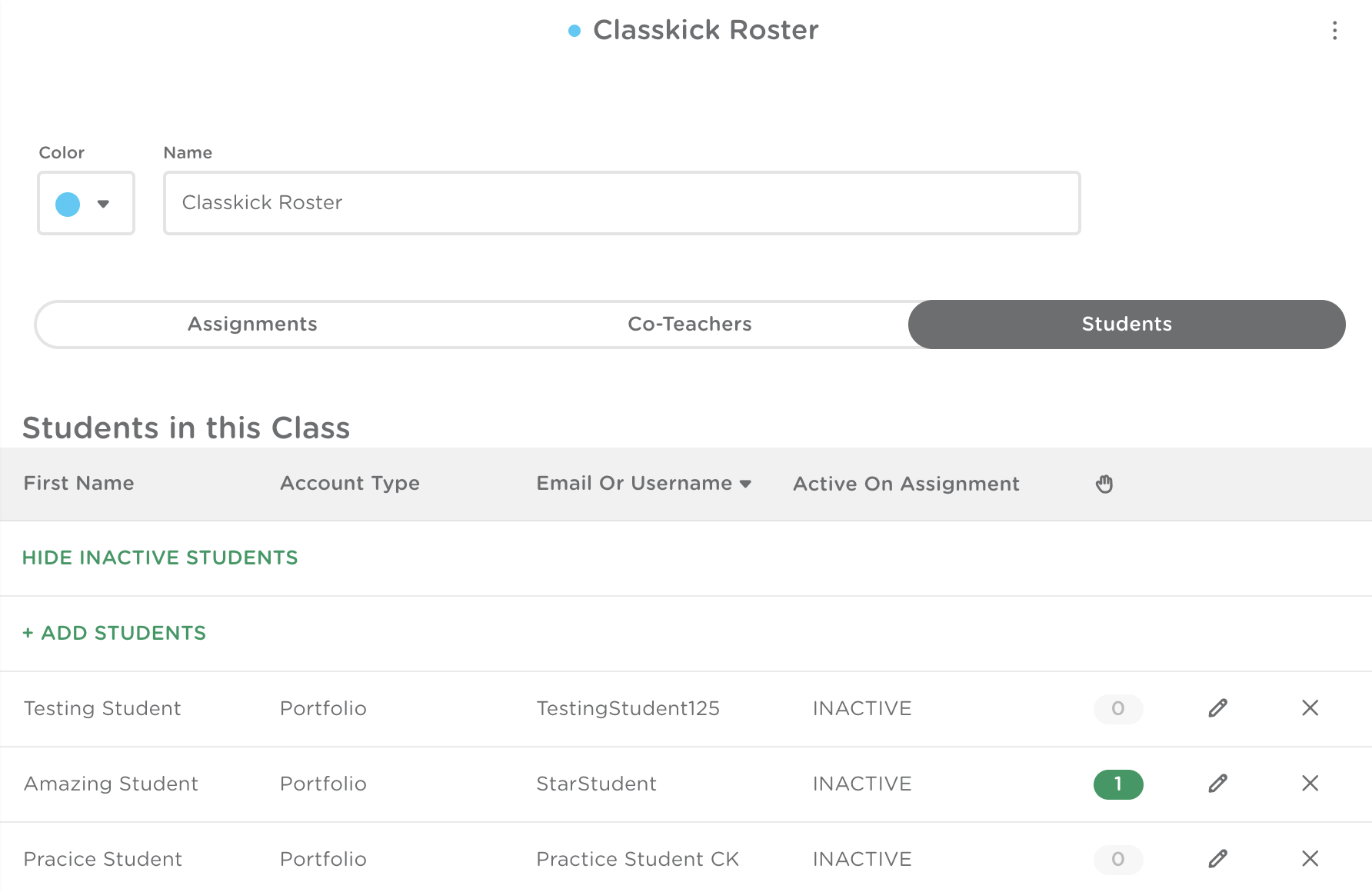 View Work Mode – Classkick Support