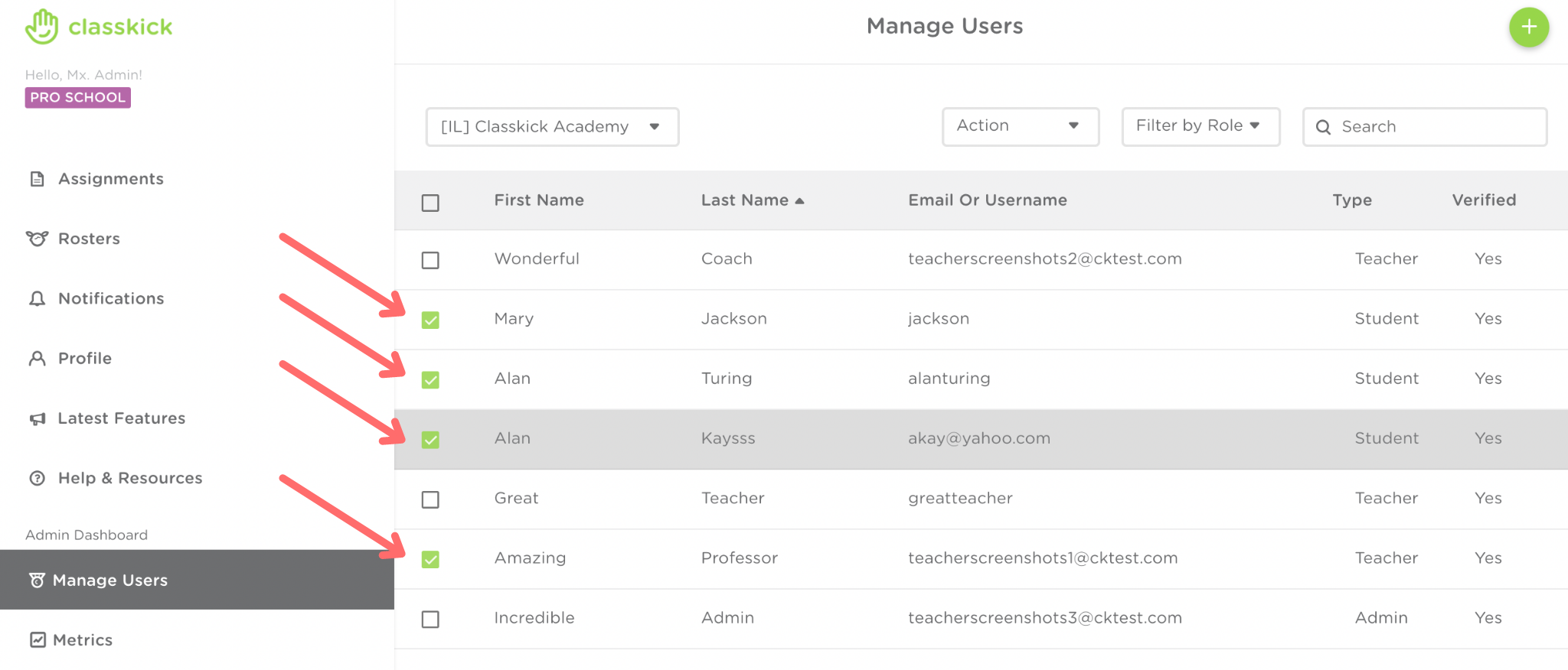 Remove Teachers Or Students Classkick Support