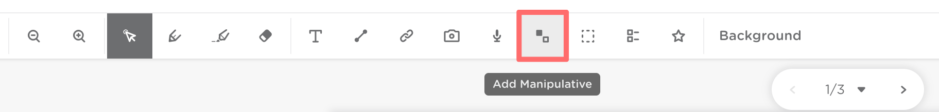 Manipulative Tool – Classkick Support
