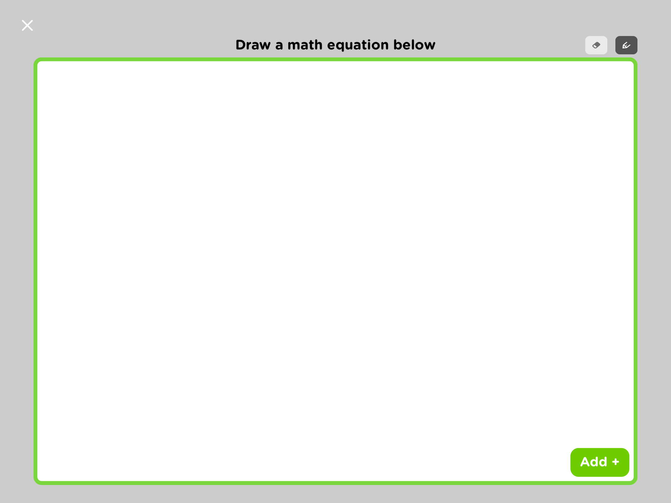 Math Tool Button – Classkick Support